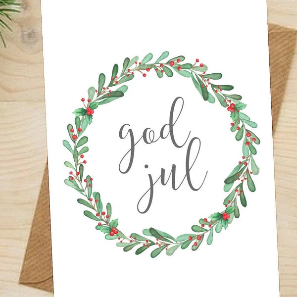God Jul - Etsy