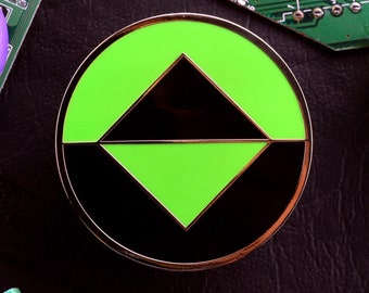 Guardian Reboot Icon Enamel Pin - Etsy
