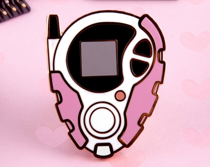 Pink Digimon D3 Digivice Enamel Pin - Etsy