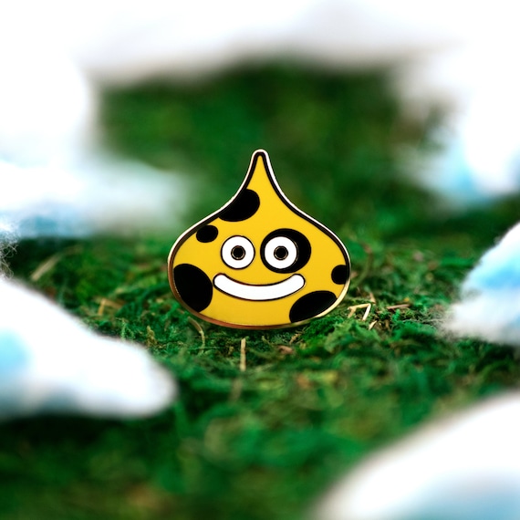 Mottle Slime Dragon Quest Enamel Pin | Etsy