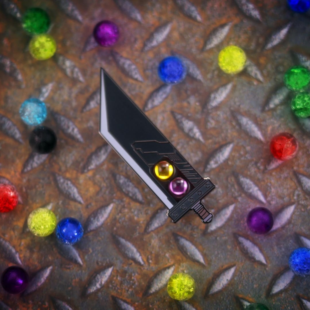 Buster Sword Enamel Pin - Etsy