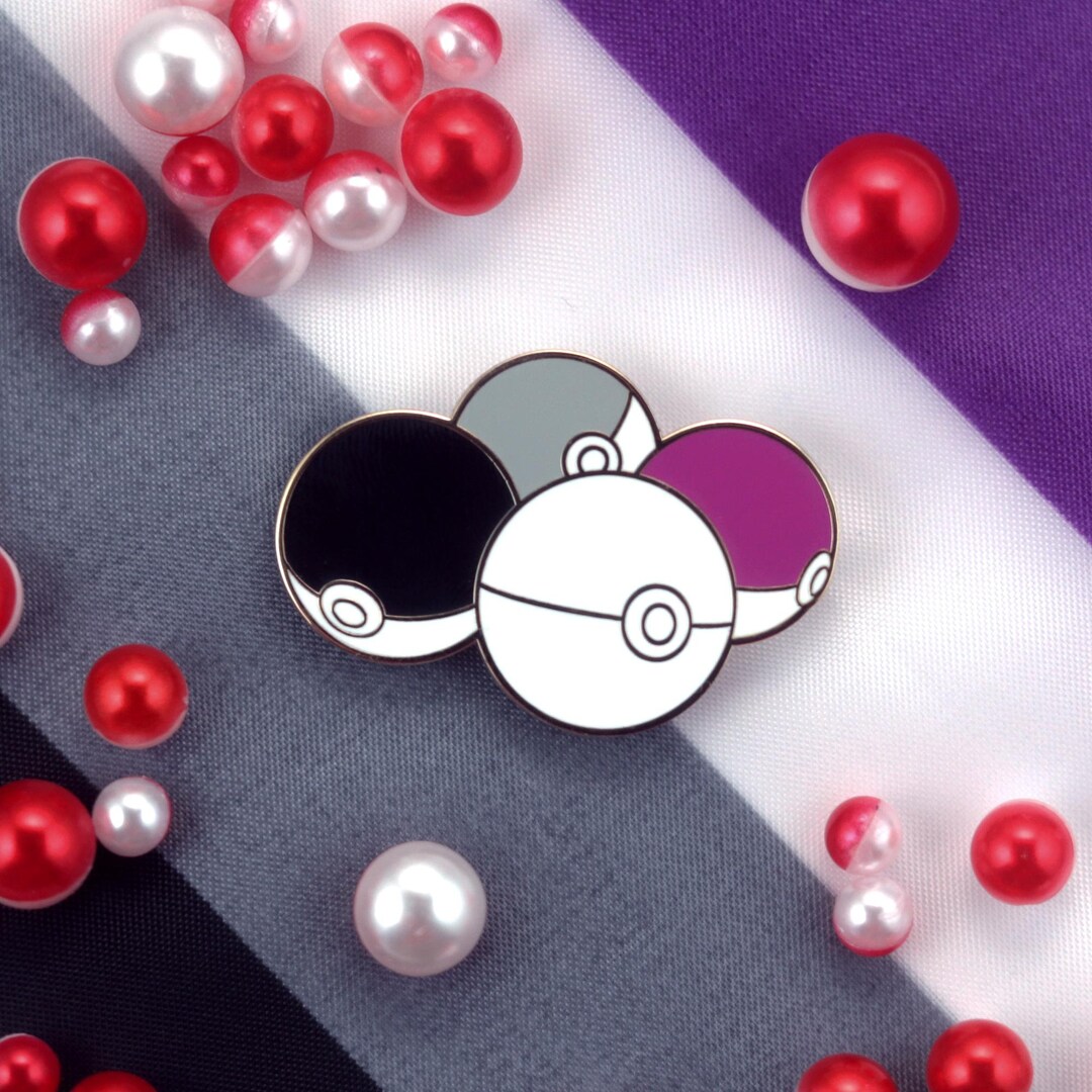 Ace Pokeball Enamel Pin - Etsy