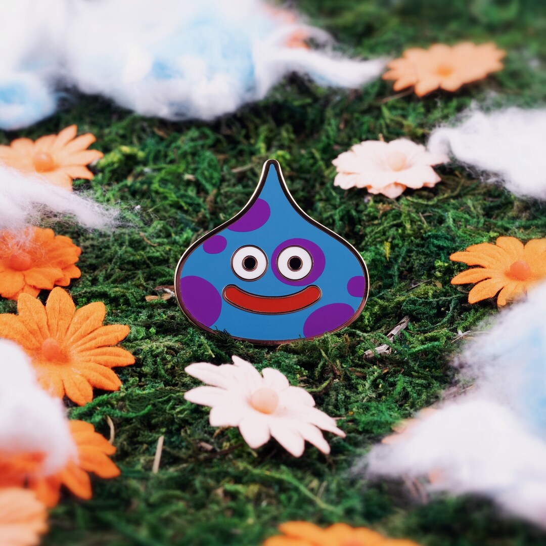 Mottle She-slime Dragon Quest Enamel Pin - Etsy