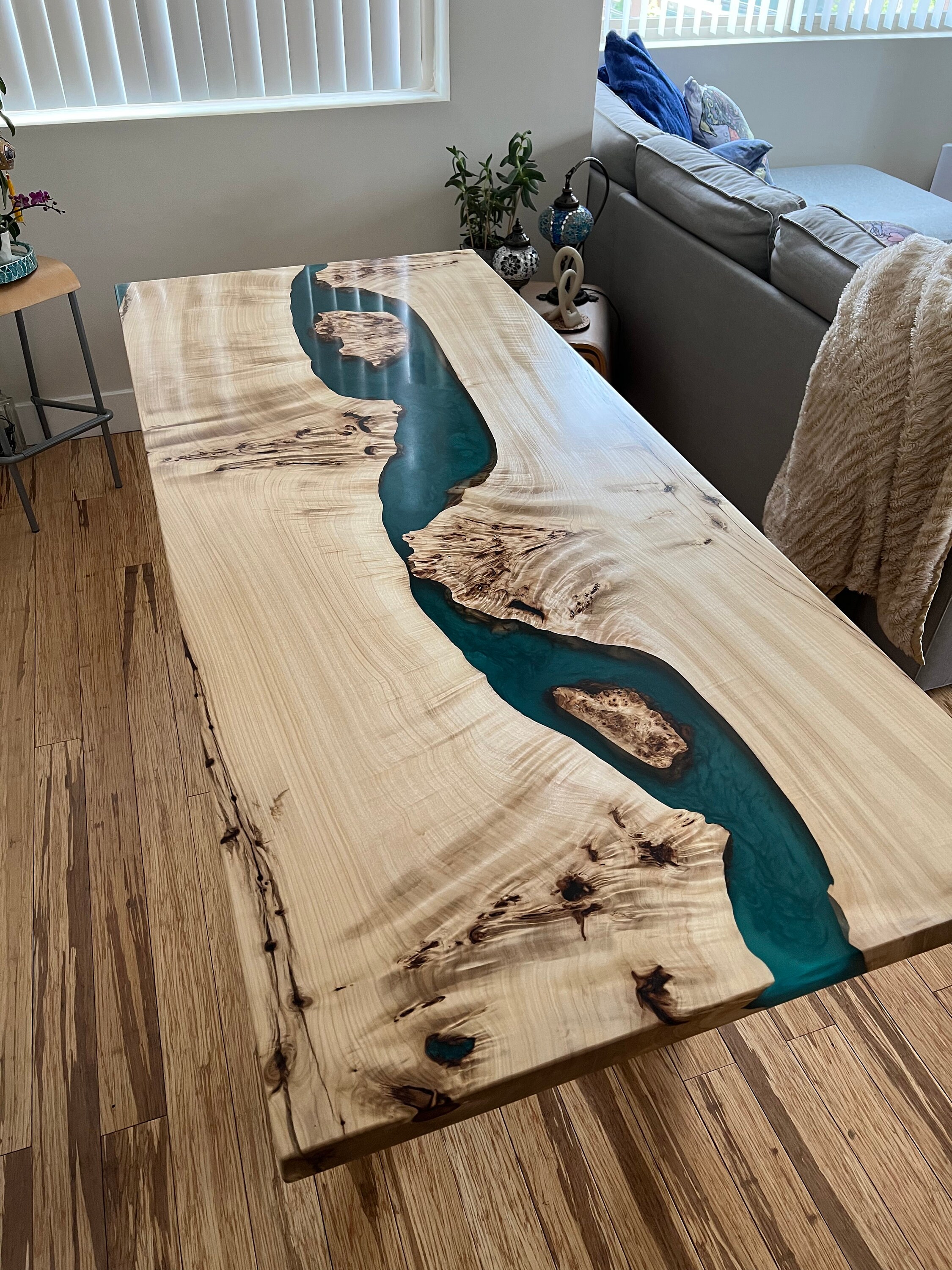 Mappa Burl Dining Room Table - Etsy