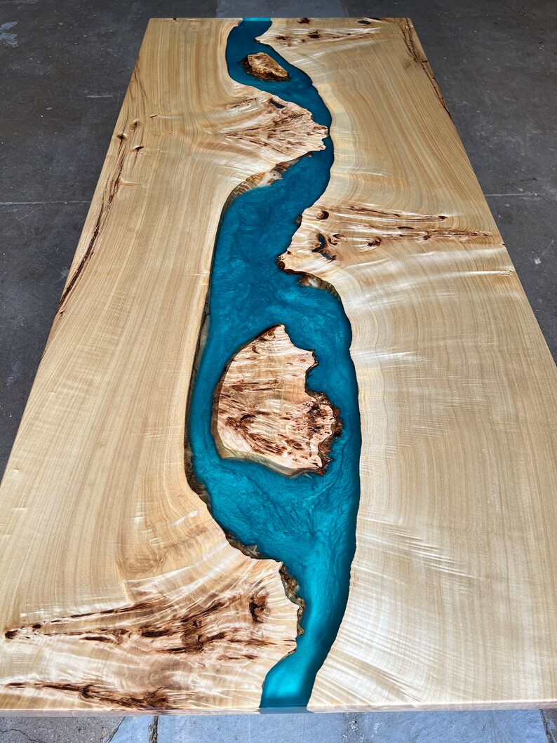 Mappa Burl Dining Room Table - Etsy