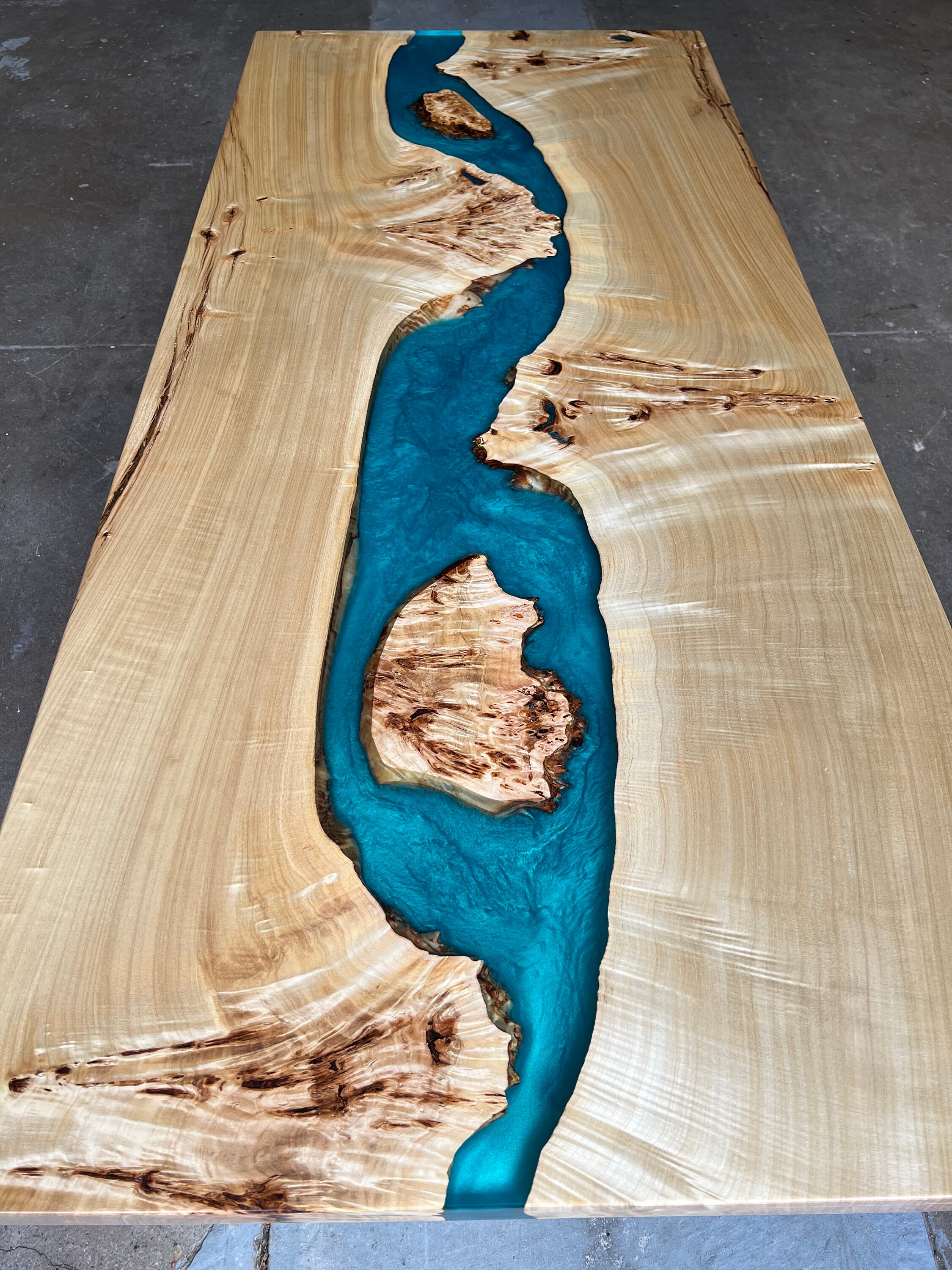Mappa Burl Dining Room Table - Etsy