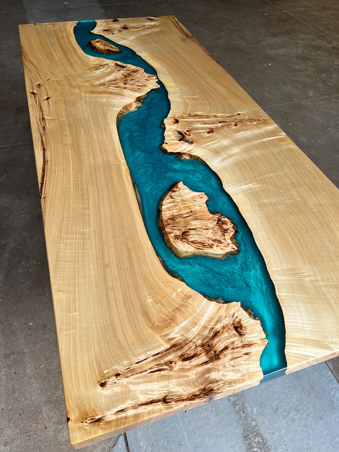 Mappa Burl Dining Room Table - Etsy