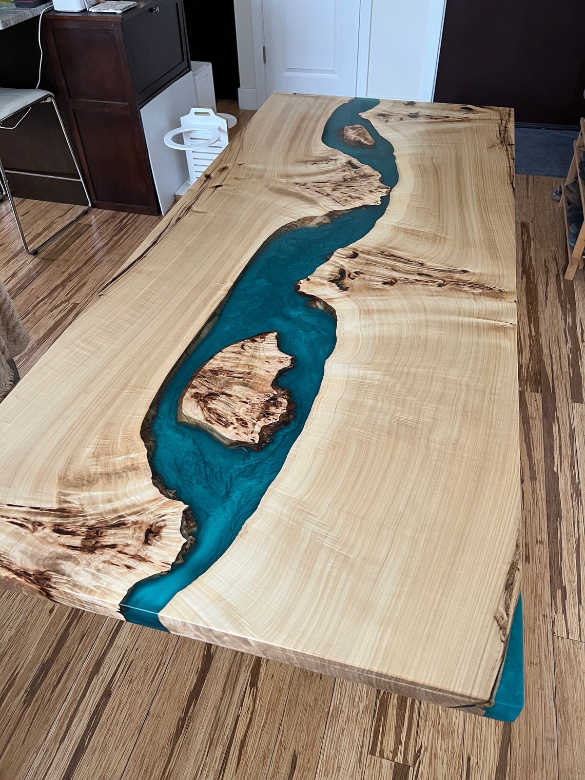 Mappa Burl Dining Room Table - Etsy