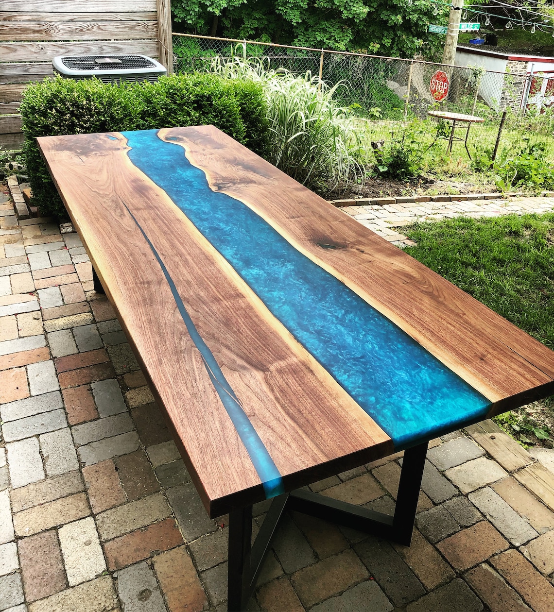 Black Walnut Conference River Table - Etsy Canada