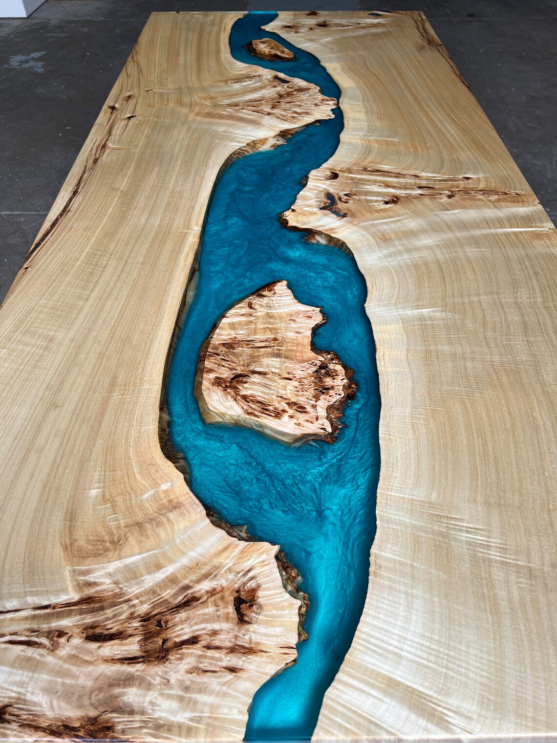 Mappa Burl Dining Room Table - Etsy