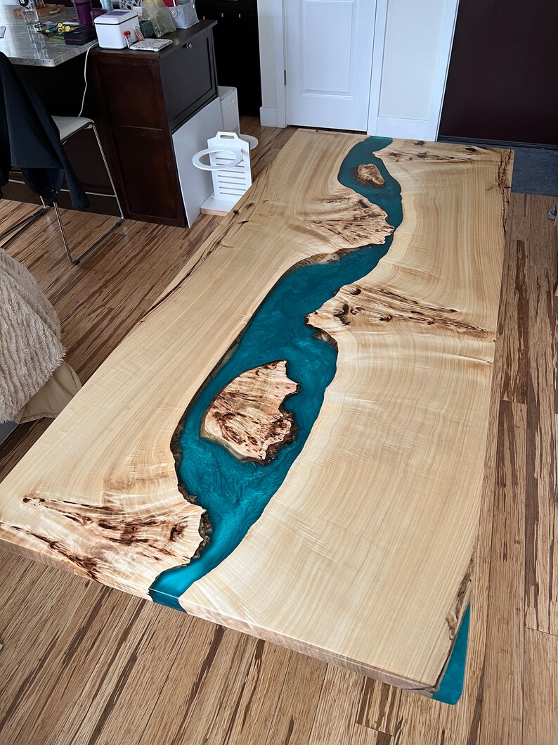 Mappa Burl Dining Room Table - Etsy