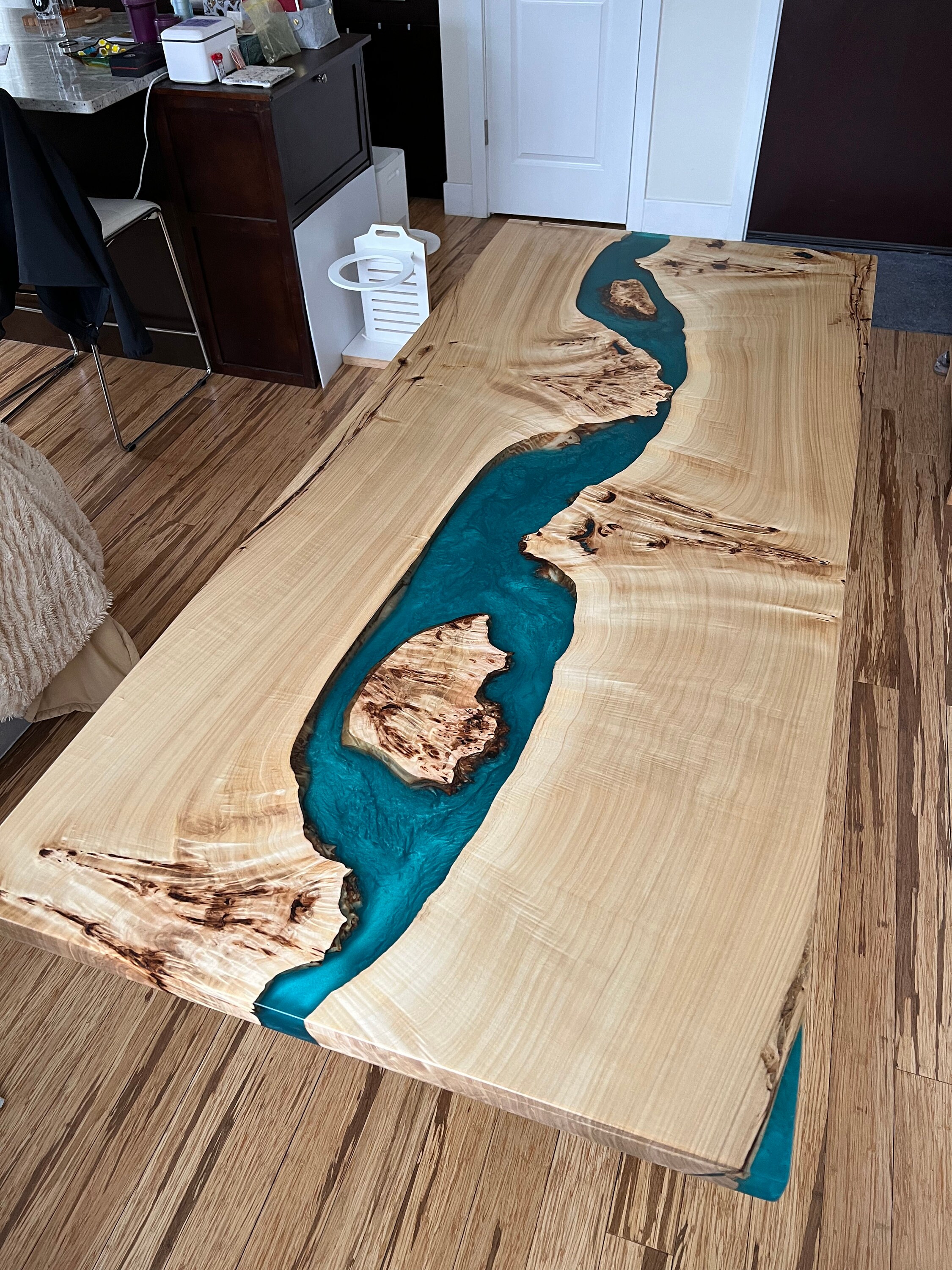 Mappa Burl Dining Room Table - Etsy