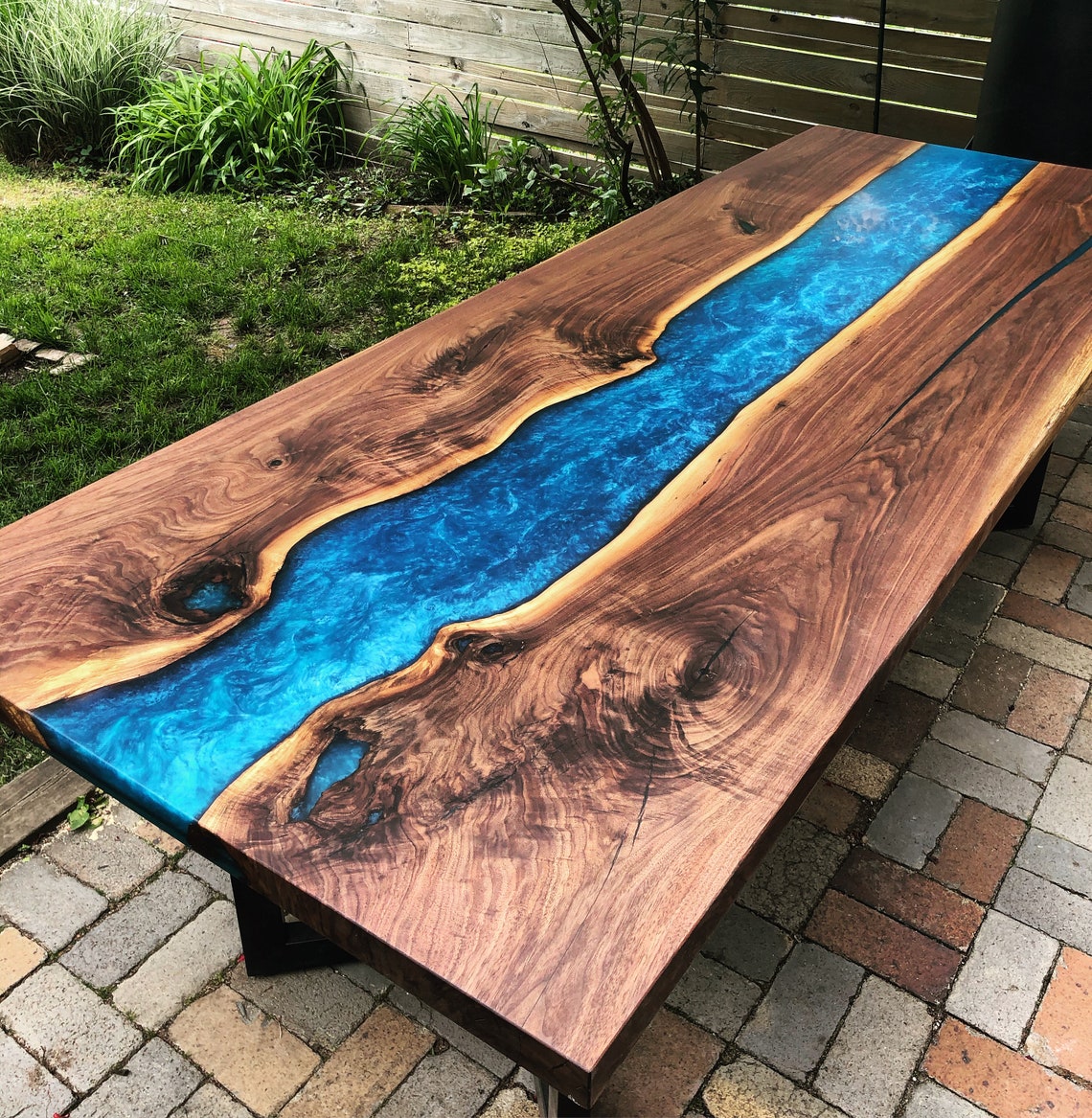 Black Walnut Conference River Table - Etsy Canada