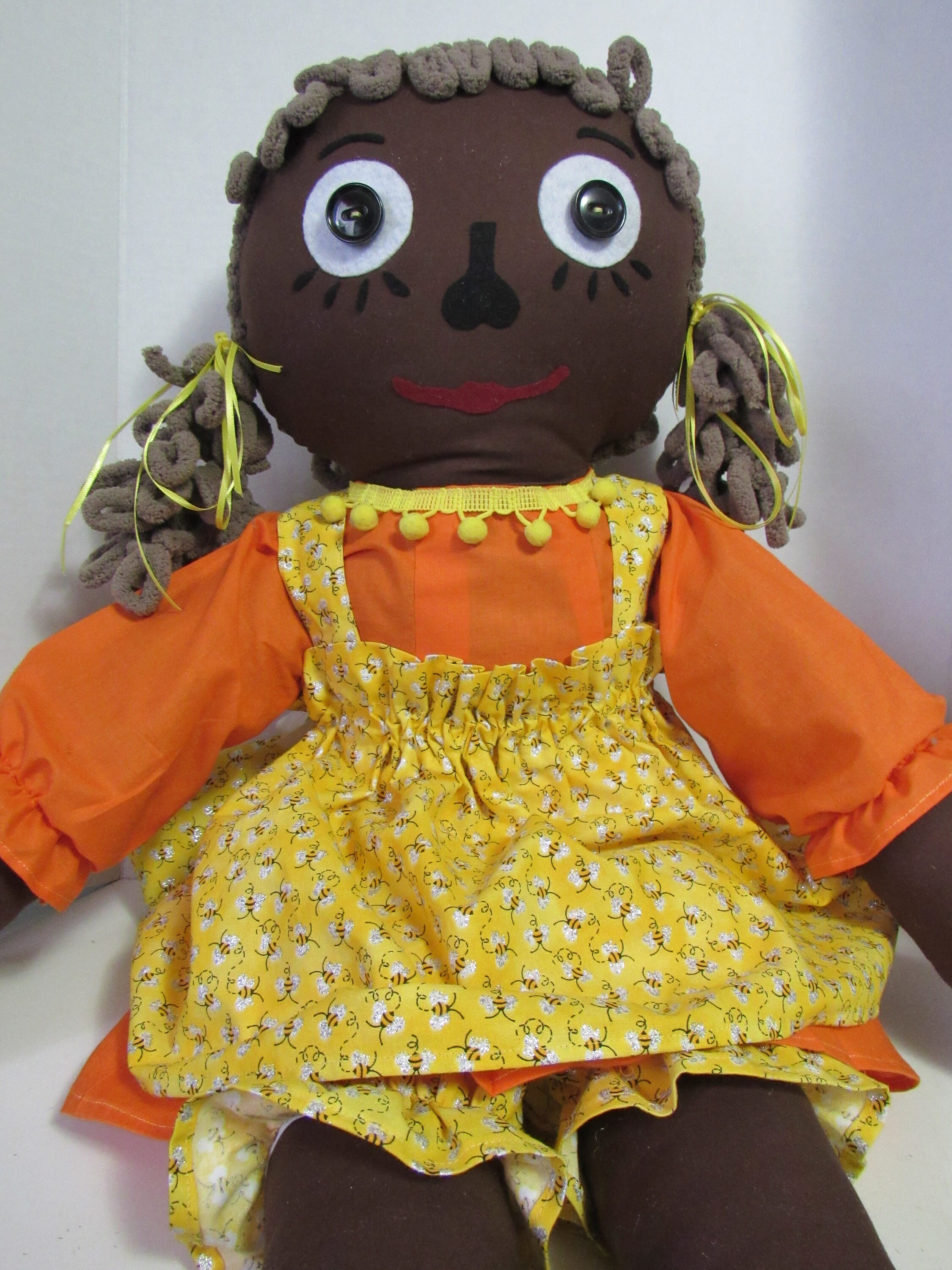 36 inch Honey Bell Fabric Doll