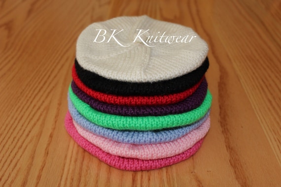 Bebeknits Little French Beret Baby/toddler Hat /photo Prop - Etsy