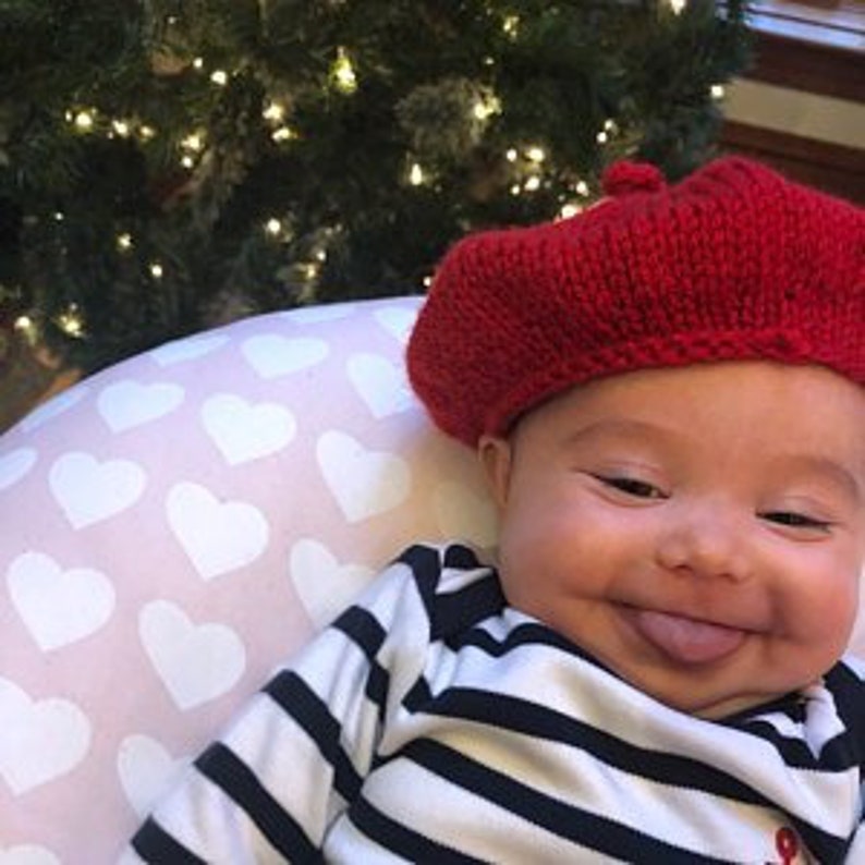 French Style Merino Wool Beret Baby/toddler Hat /photo Prop - Etsy