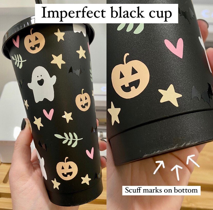 Halloween Cold Cup . Boho Halloween Cup . Halloween Reusable - Etsy