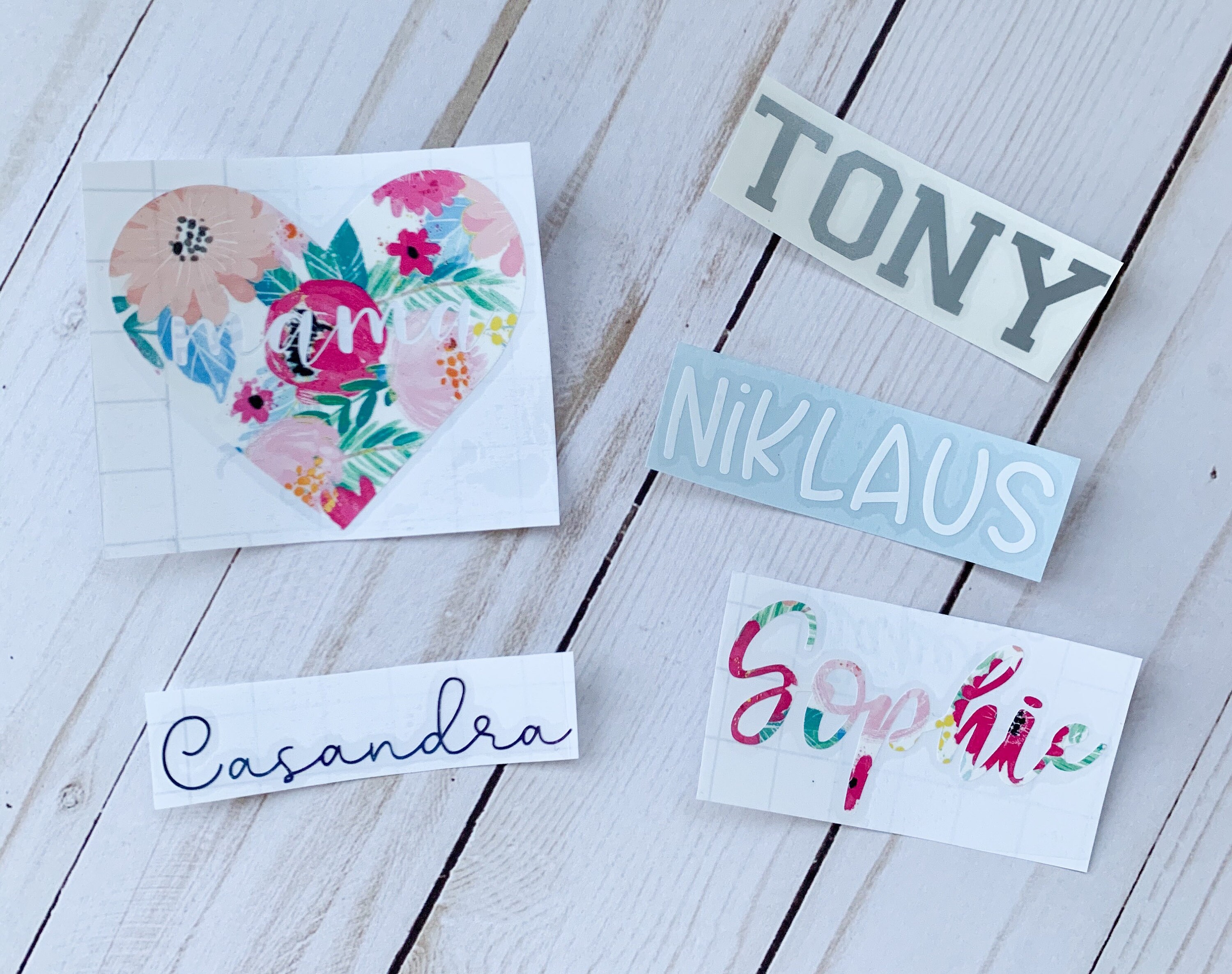 Personalized Name Decal . Custom Name Decal . Name Sticker . - Etsy