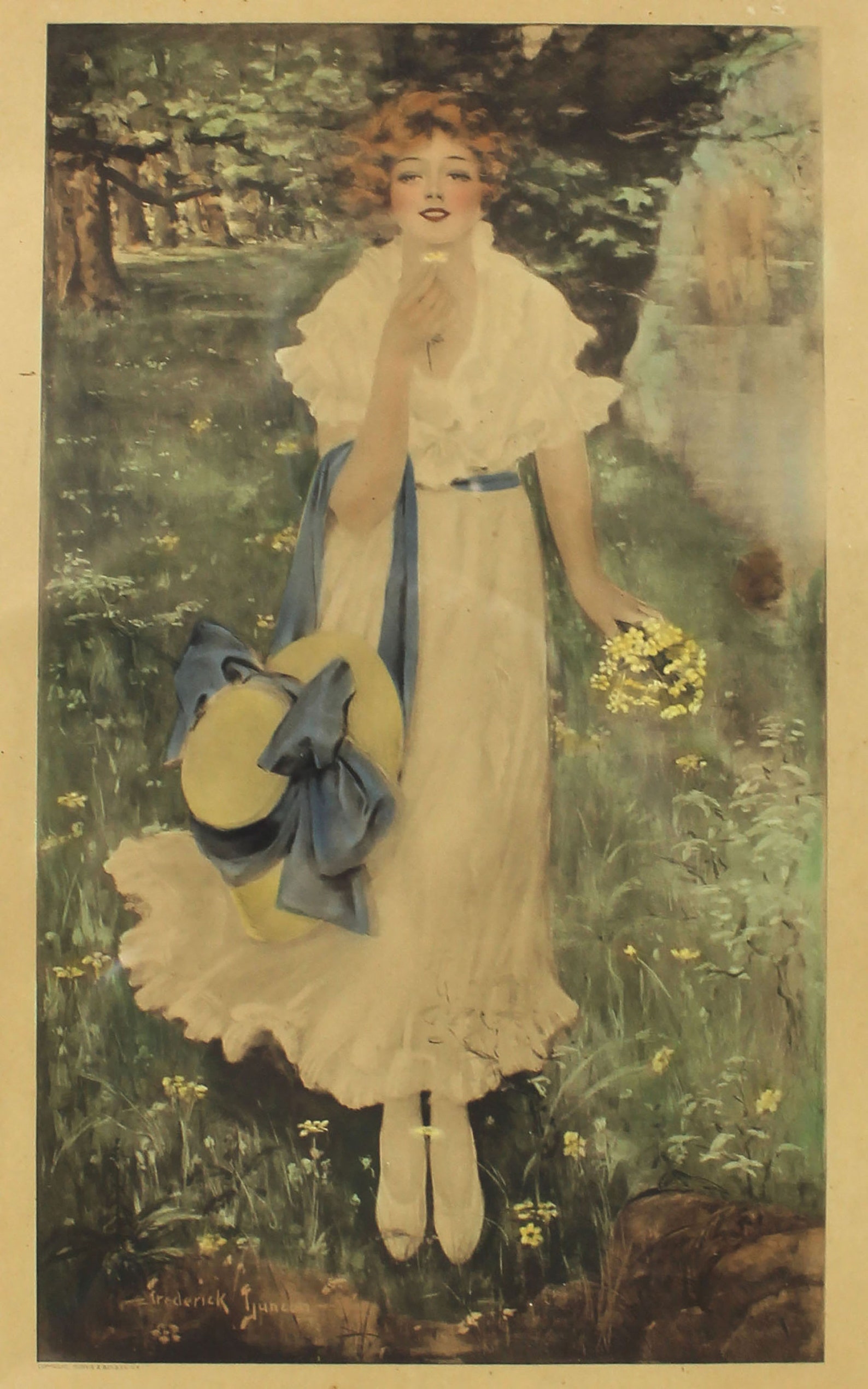 1920s. Frederick Duncan. Original Etching. Hand Colored. | Etsy