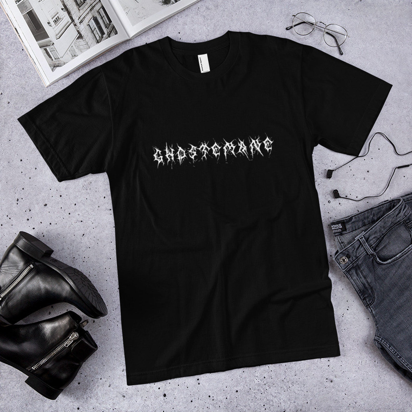 GHOSTEMANE Black T-shirt - Etsy