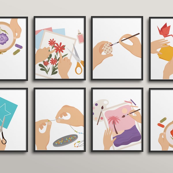 Craft Room Wall Art - Etsy