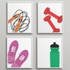 Sports Gallery Wall Physical Education, Gym, Locker Room Decor, PE ...