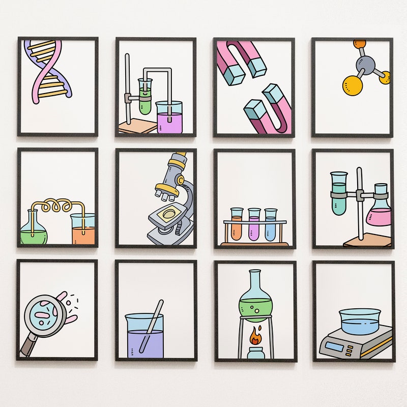 Science Decor - Etsy