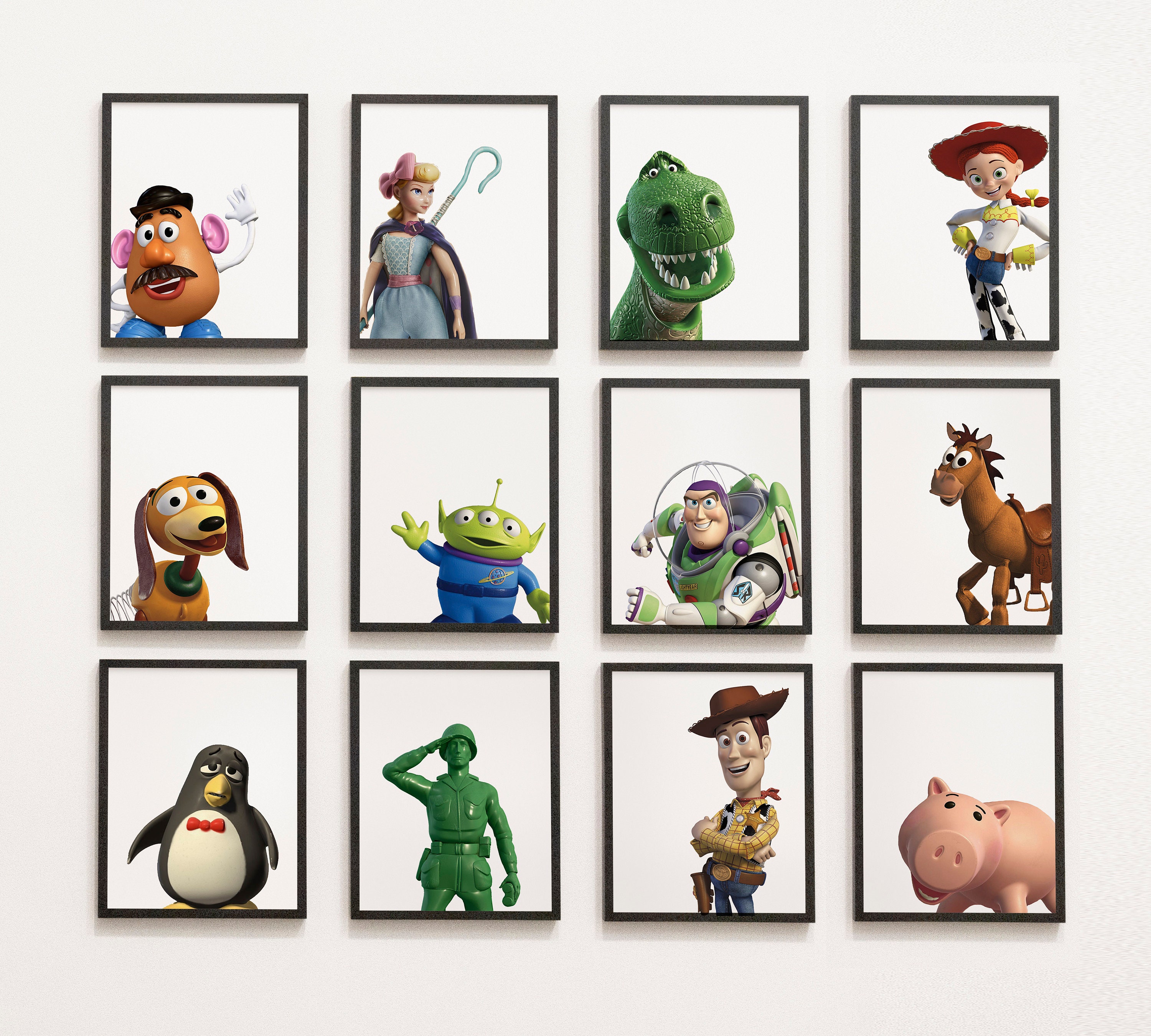 Toy Story 1 Characters Pictures And Names