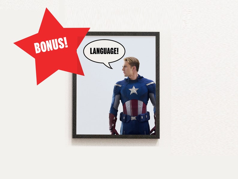 MARVEL Grammar Posters 19 Digital Poster English Lit - Etsy