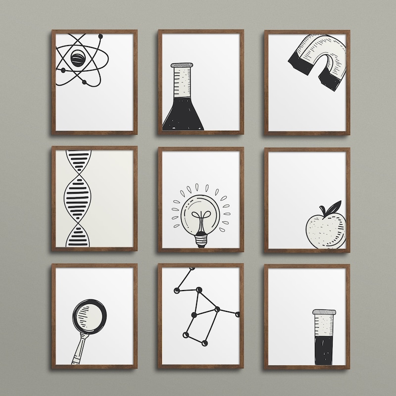 Science Art - Etsy