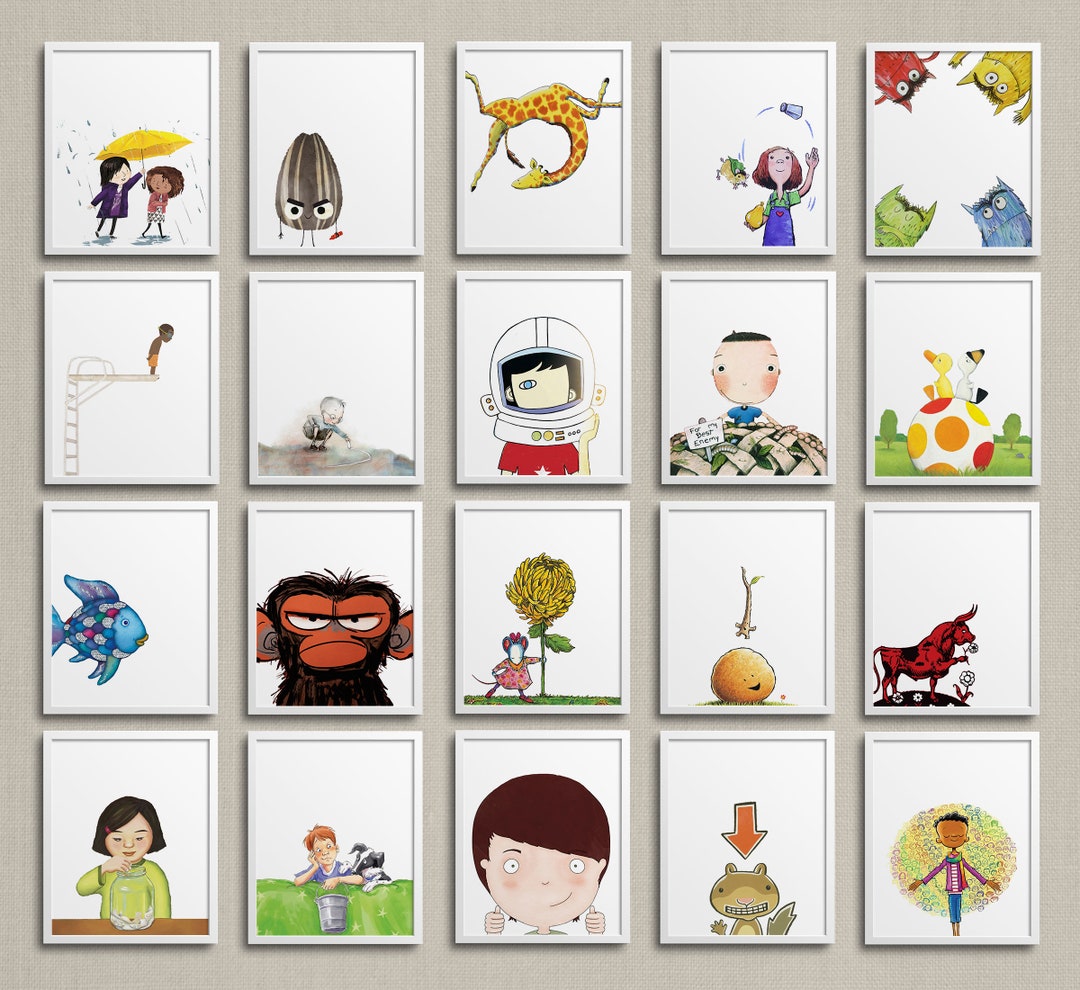 Social Emotional SEL Complete Gallery Wall - Elementary School ...