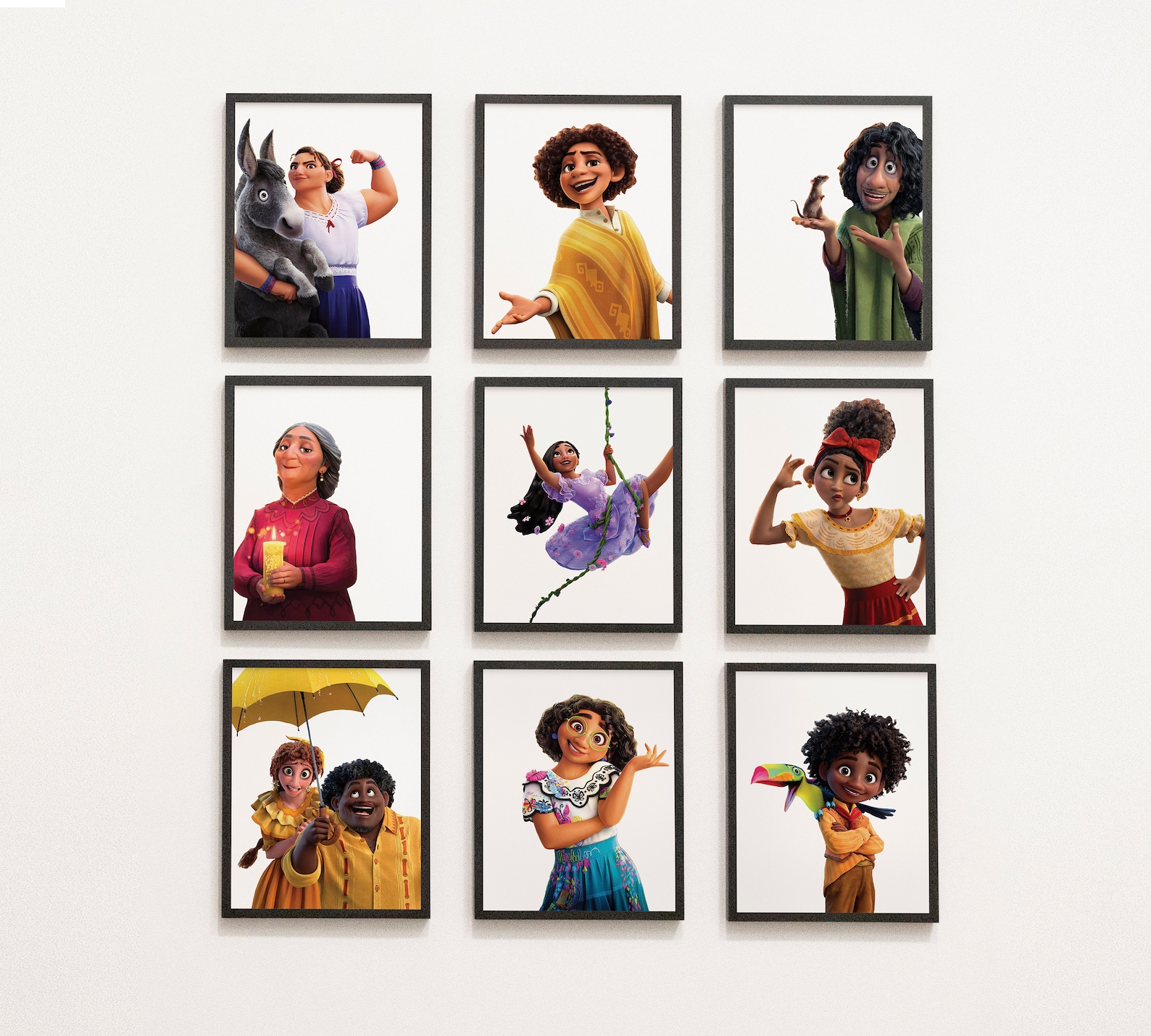 ENCANTO Characters Gallery Wall - Classroom Decor, Kindergarten, 1st ...