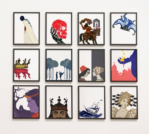 Shakespeare Gallery Wall Classroom Decor High School | Etsy UK