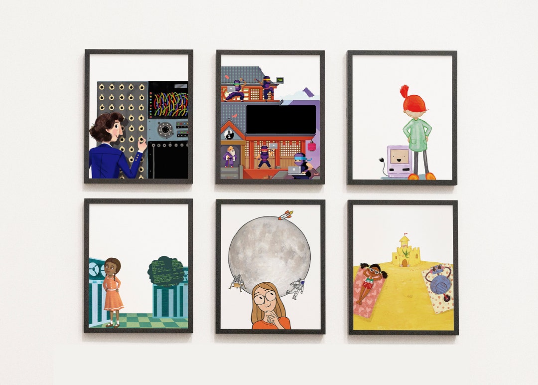 Coding/ Computers Gallery Wall for Kids- DIGITAL Download Printable ...