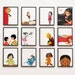 Kinder & 1st Grade Book Characters Gallery Wall Classroom - Etsy