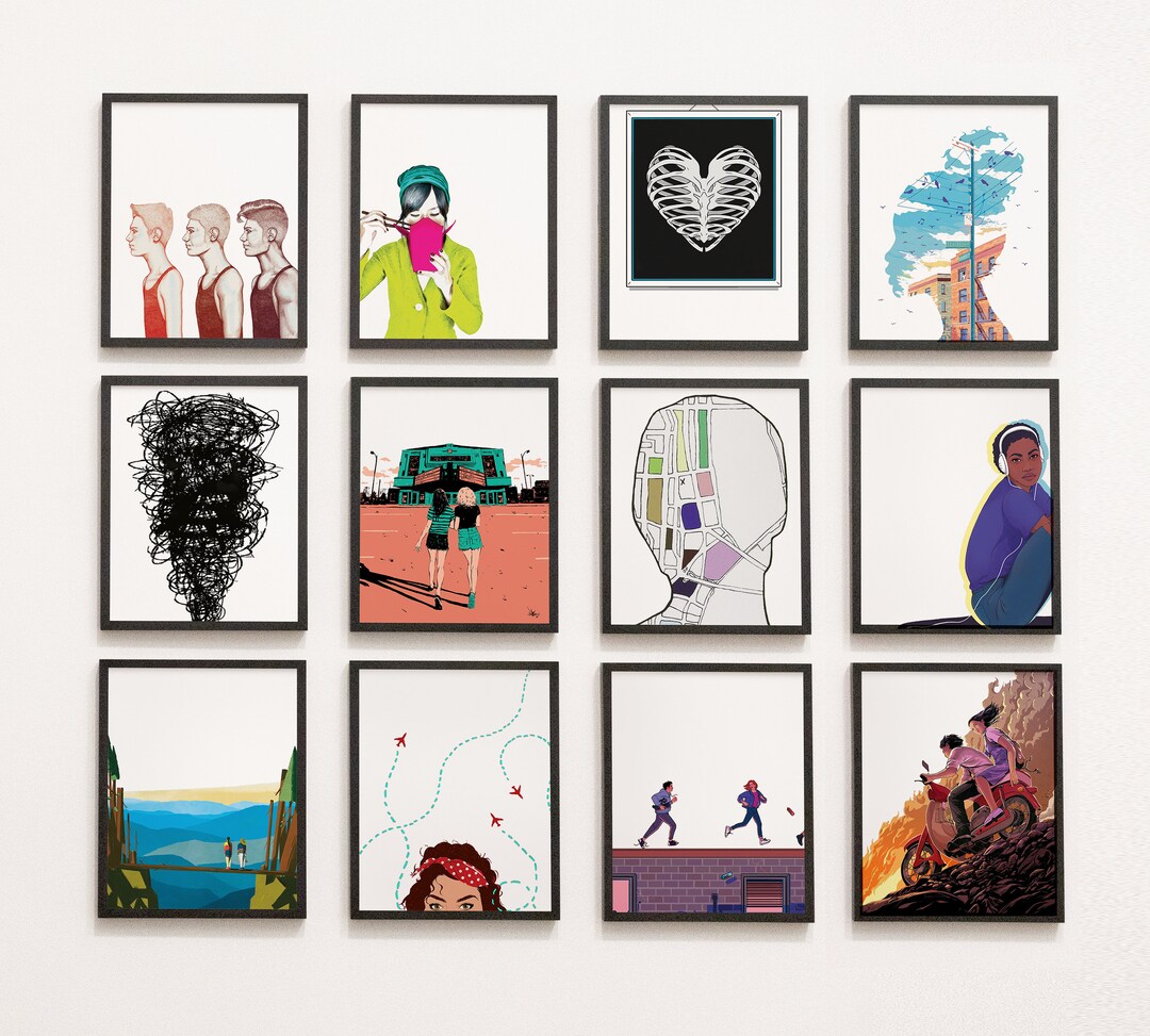 Mental Health HIGH SCHOOL Gallery Wall - Psychology, Therapist ...