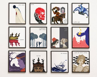 Types of Characters Character Types in Literature Posters for the High ...