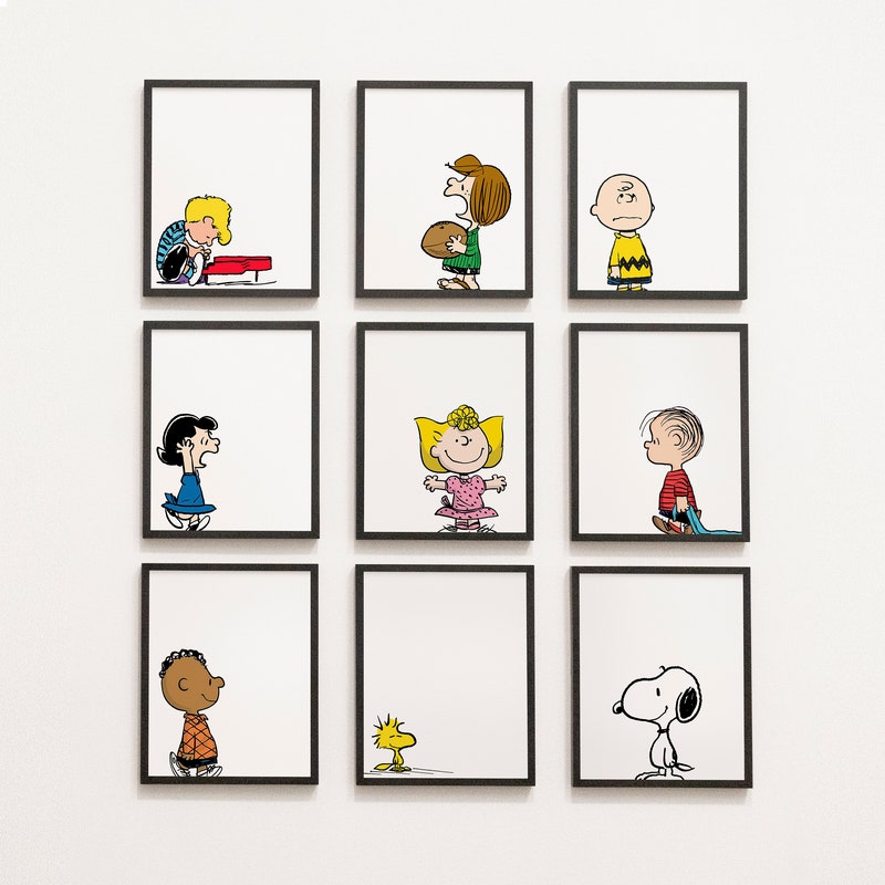Peanuts Characters - Etsy