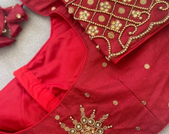 Saree Aari Work Blouse - Etsy