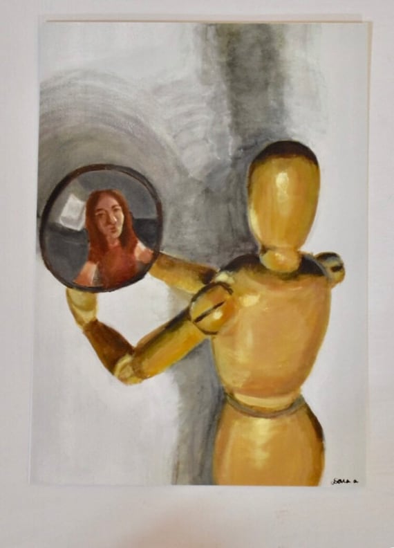 Mirror Reflection Drawings