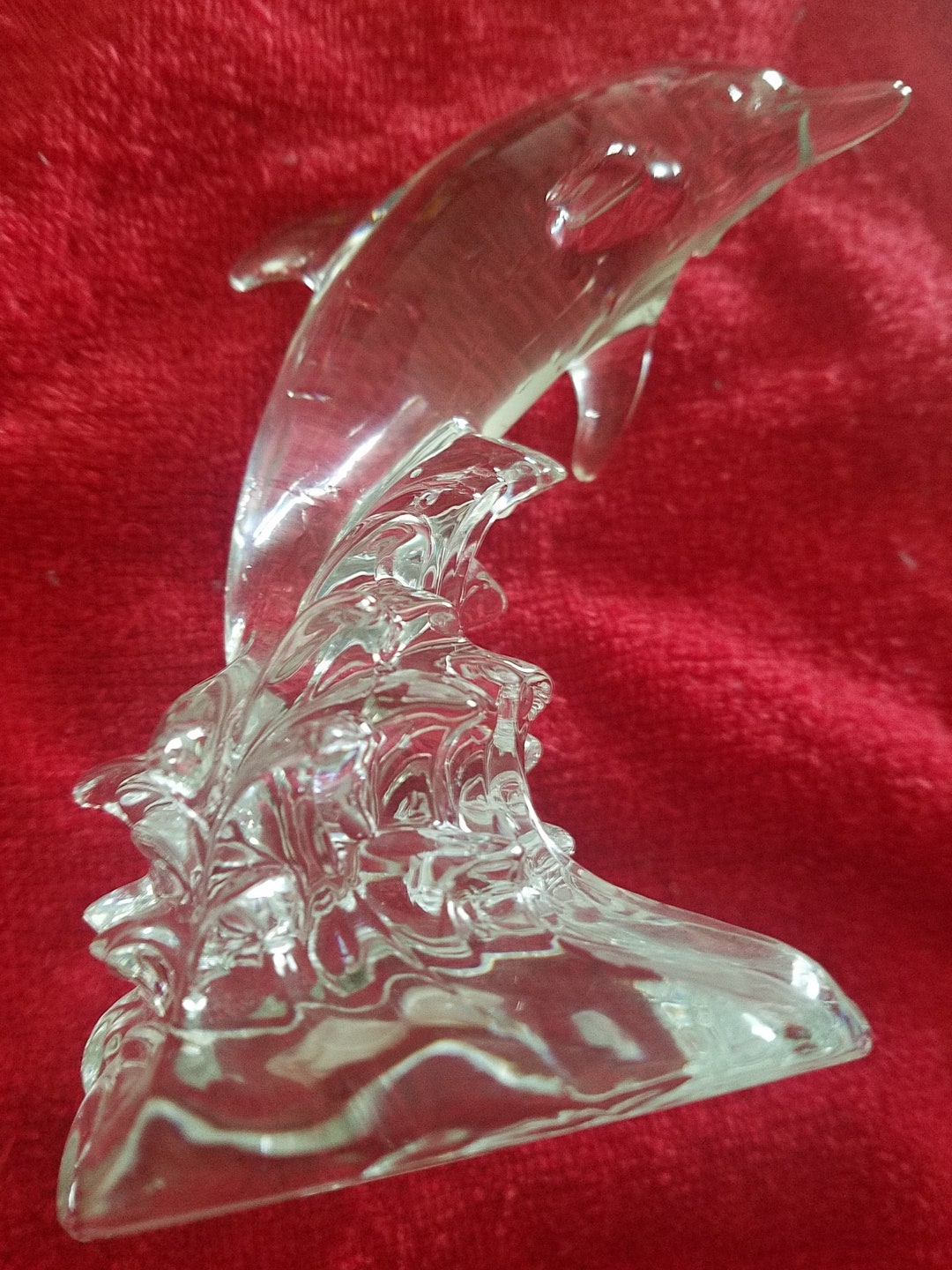 A Wonders of the Wild Crystal Dolphin Made in Germany, 1980s - Etsy