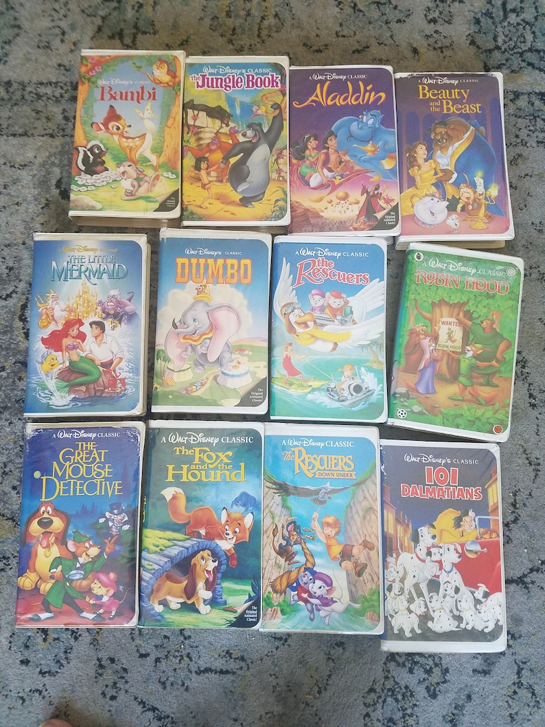 Disney VHS - Etsy