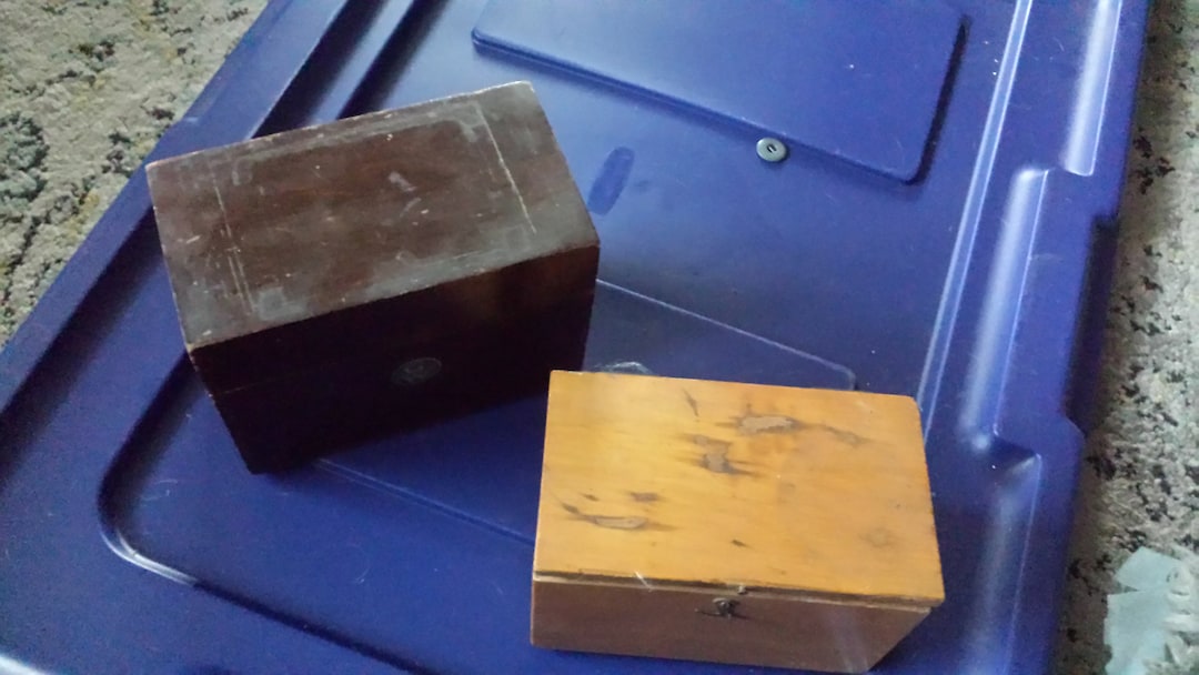 Wooden Index Card Boxes - Etsy