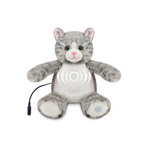 Switch Adapted Vibrating Stuffed Cat Calming Sensory Toy for - Etsy