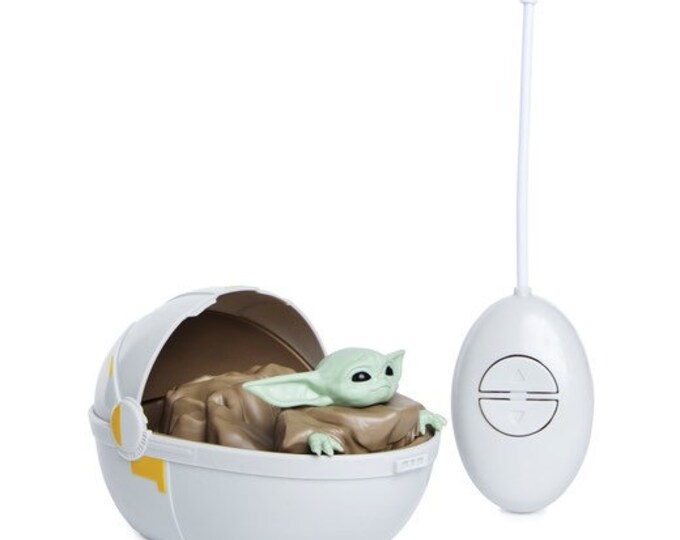 Switch Adapted Baby Yoda Remote Control Car - Assistive Technology Toy ...