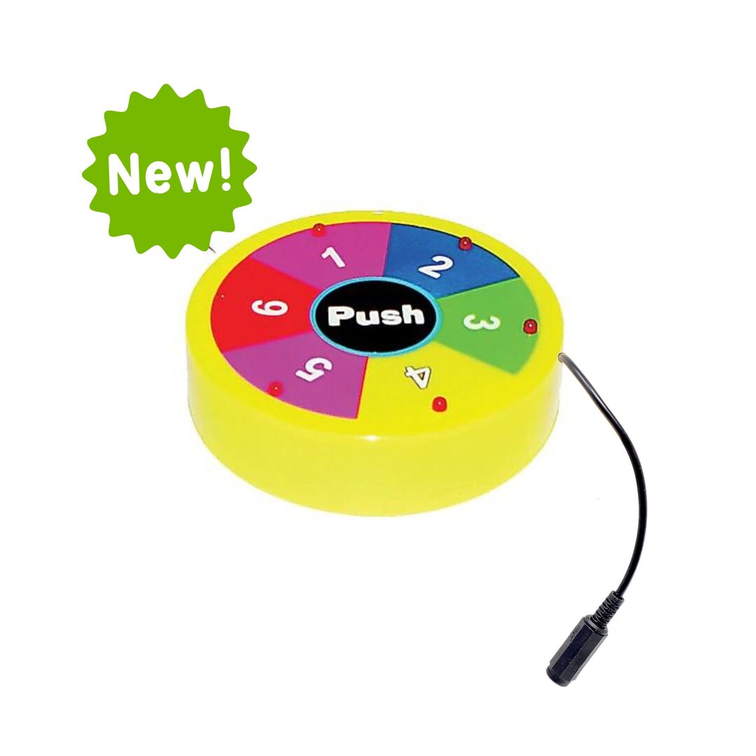 Switch Adapted Game Spinner for People With Disabilities or Special ...