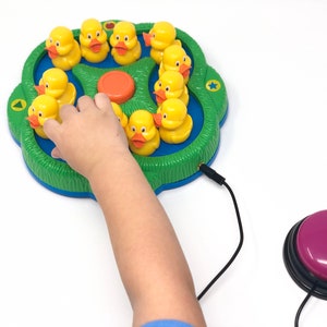 Switch Adapted Lucky Ducks Game Assistive Technology Toy for | Etsy