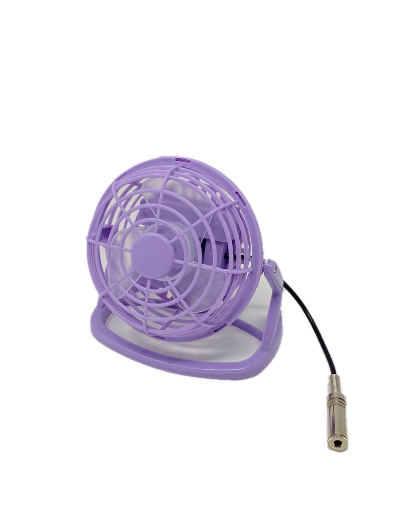 Switch Adapted Miniature Fan 4.5 Purple Assistive - Etsy