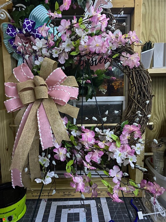 Cherry Blossoms Wreath | Etsy