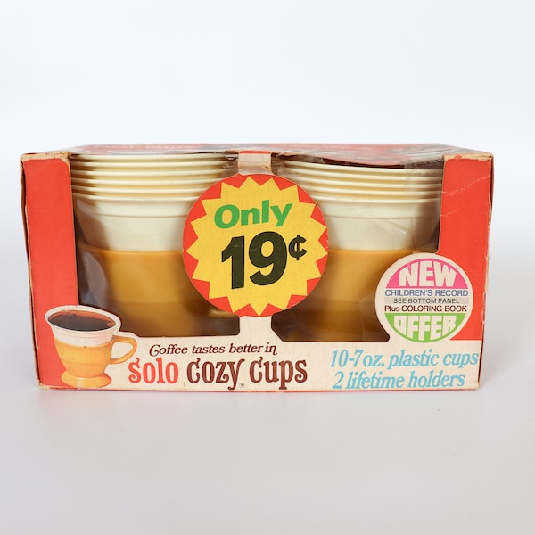 Vintage Solo Coffee Cups - Etsy